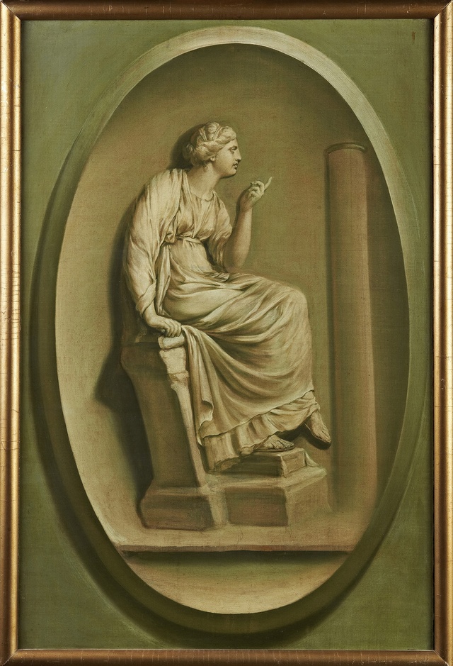 Pair of 18th Century Neoclassical Oil Paintings - archive Neoclassical ...
