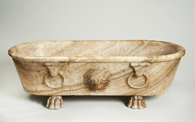Large Scale, Grand Tour, Egyptian Alabaster Roman Bath. - archive ...