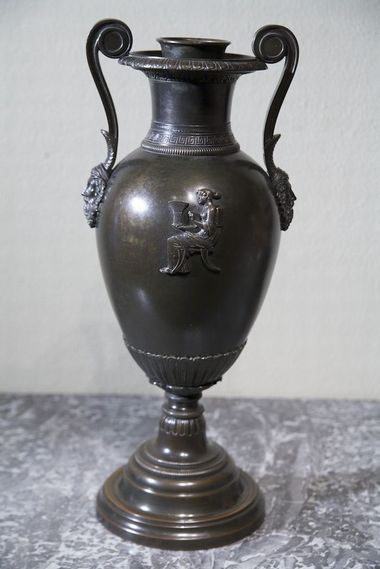 Regency period Neo-Classical Bronze Vase - Archive Neoclassical Antiques UK